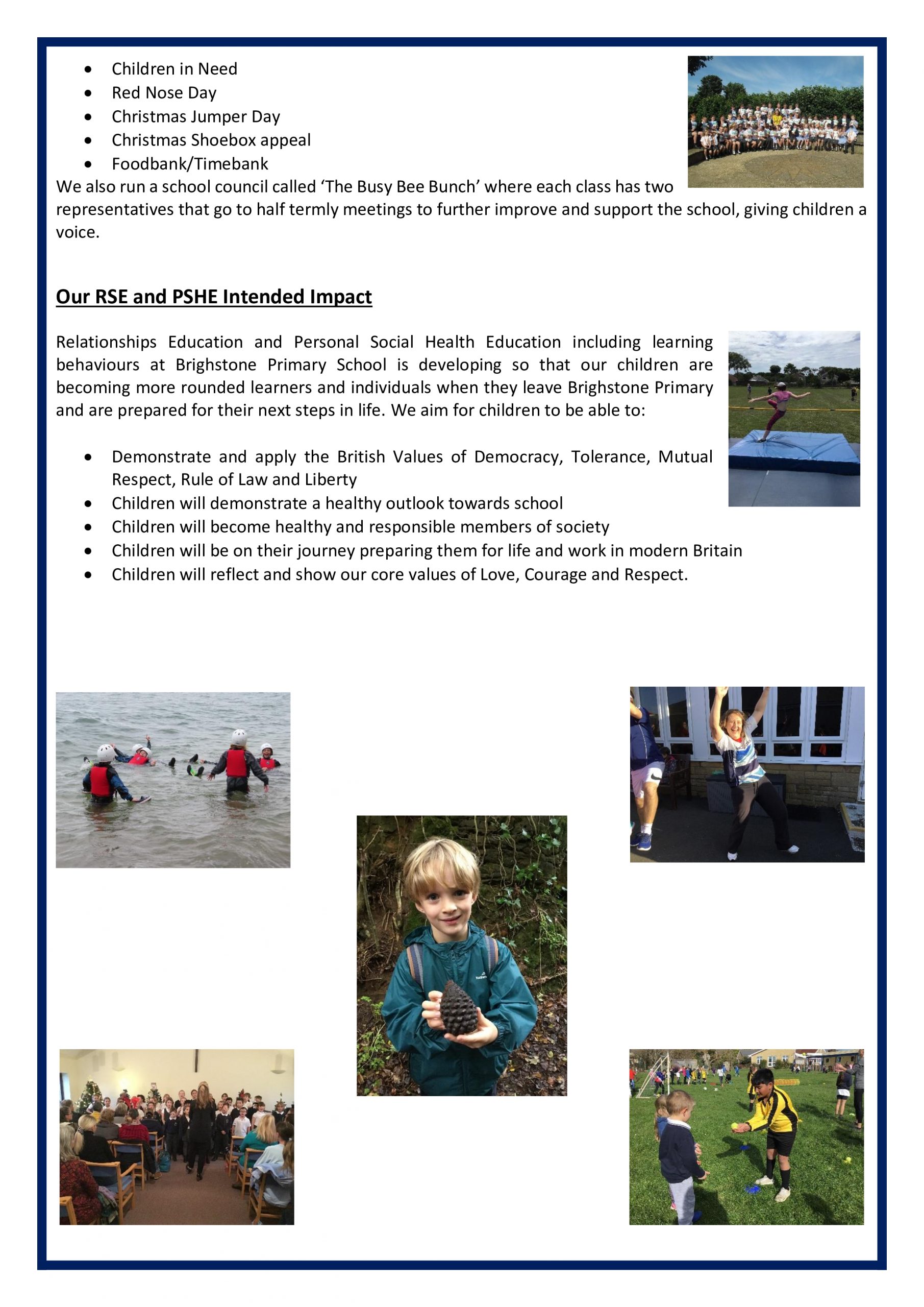 Curriculum Overview | Brighstone CE Primary School