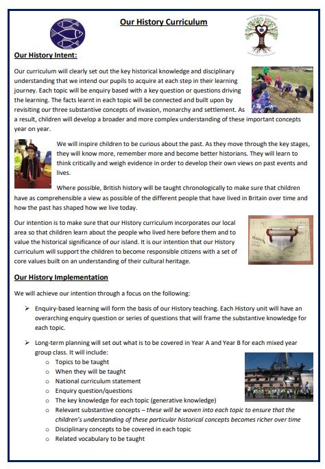 Curriculum Overview | Brighstone CE Primary School